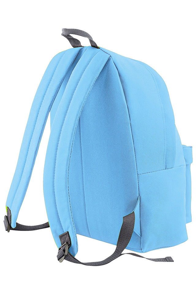 Froggy & Nature Sky Blue Embroidered Backpack