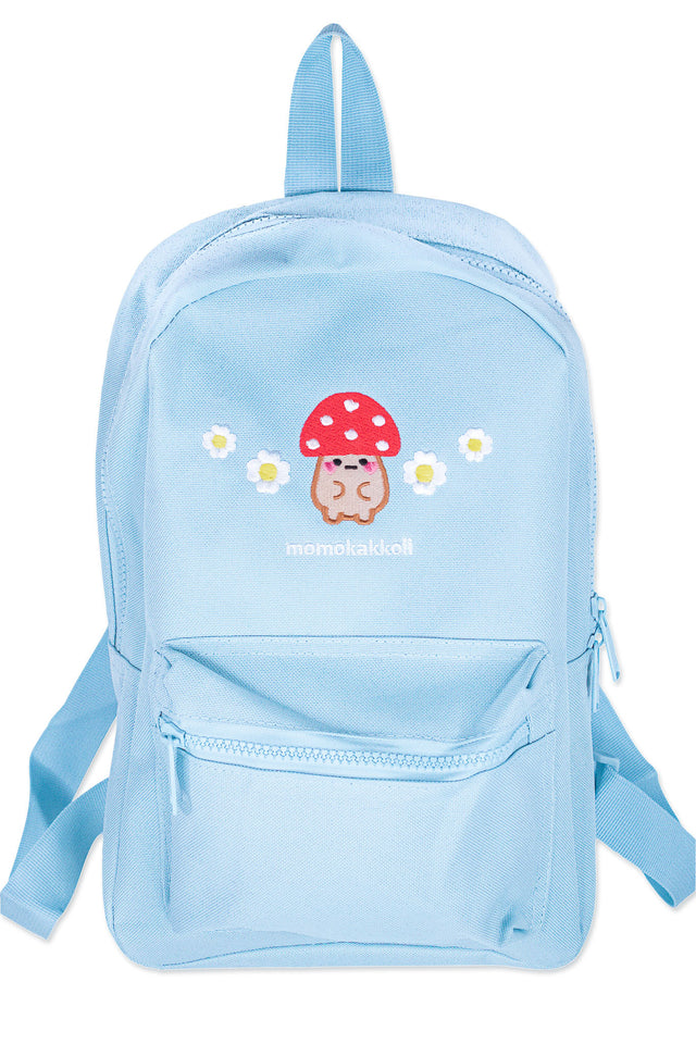 Mushroom Friend & Flowers Mini Backpack